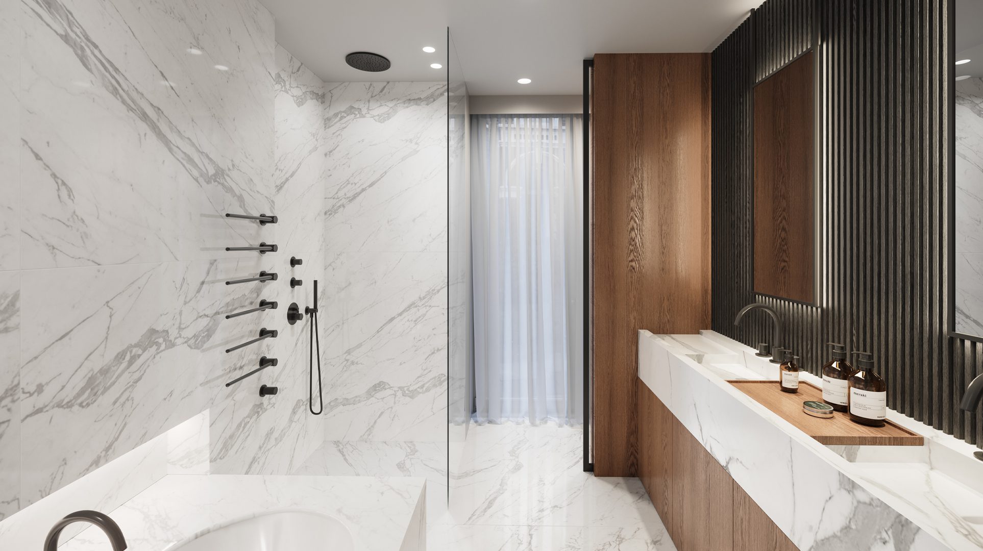 Soho Bathroom Remodel - ViVODOMi Interior Design